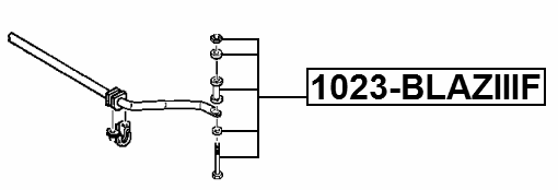 Front Stabilizer Link / Sway Bar Link Fits Pontiac 15024511, 15996719 ...