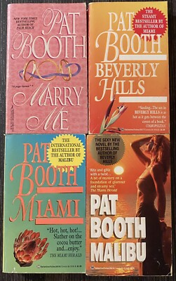4 Pat Booth books- Malibu, Miami, Beverly Hills, and Marry Me | eBay