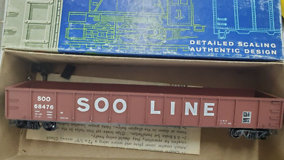 Roundhouse SOO Line 50' Gondola #68476 Built w/KDs AFTB15 CONS 994 | eBay