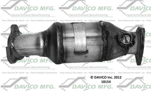 Catalytic Converter-Exact-Fit - Pre Converter Davico 18154 841809113962 ...