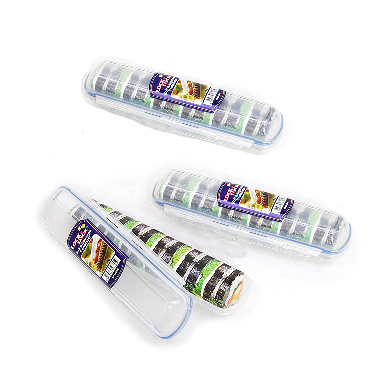 3Pcs Lock&Lock Gimbap and Food Portable Container Kimbap Sausage Roll ...
