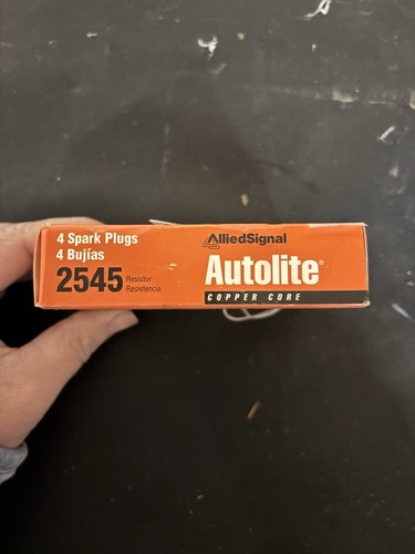 AUTOLITE COPPER CORE SPARK PLUG 2545 BOX OF 4 | eBay