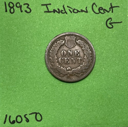 1893 Indian Head Cent / Penny 1c GD Good | eBay