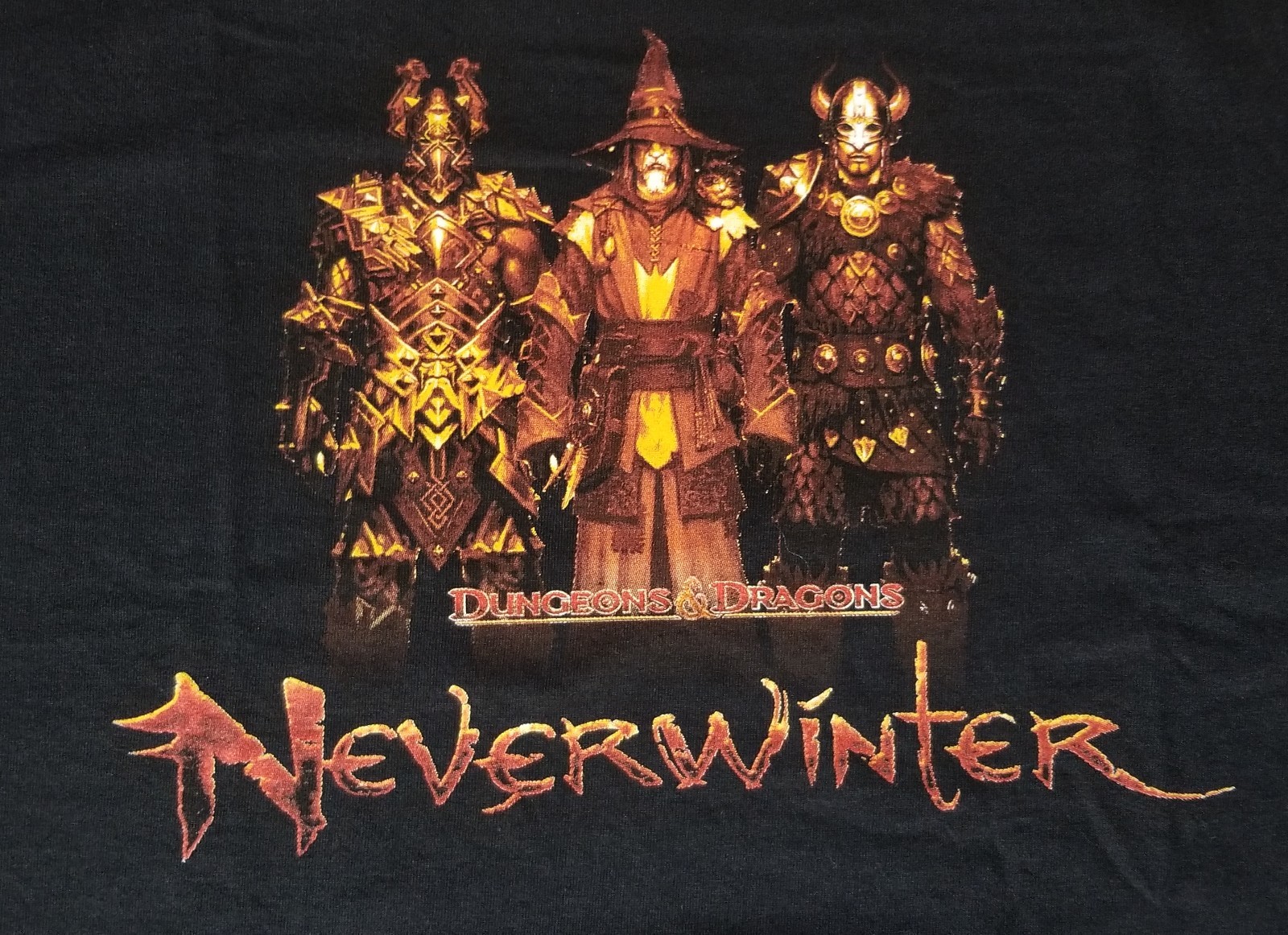 Dungeons and Dragons Neverwinter DND D&D Black shirt roleplaying game ...