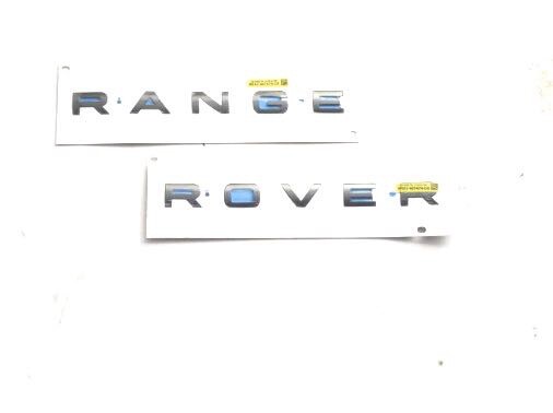 Genuine New Dark Atlas RANGE ROVER TAILGATE BADGE Boot Logo For Velar ...