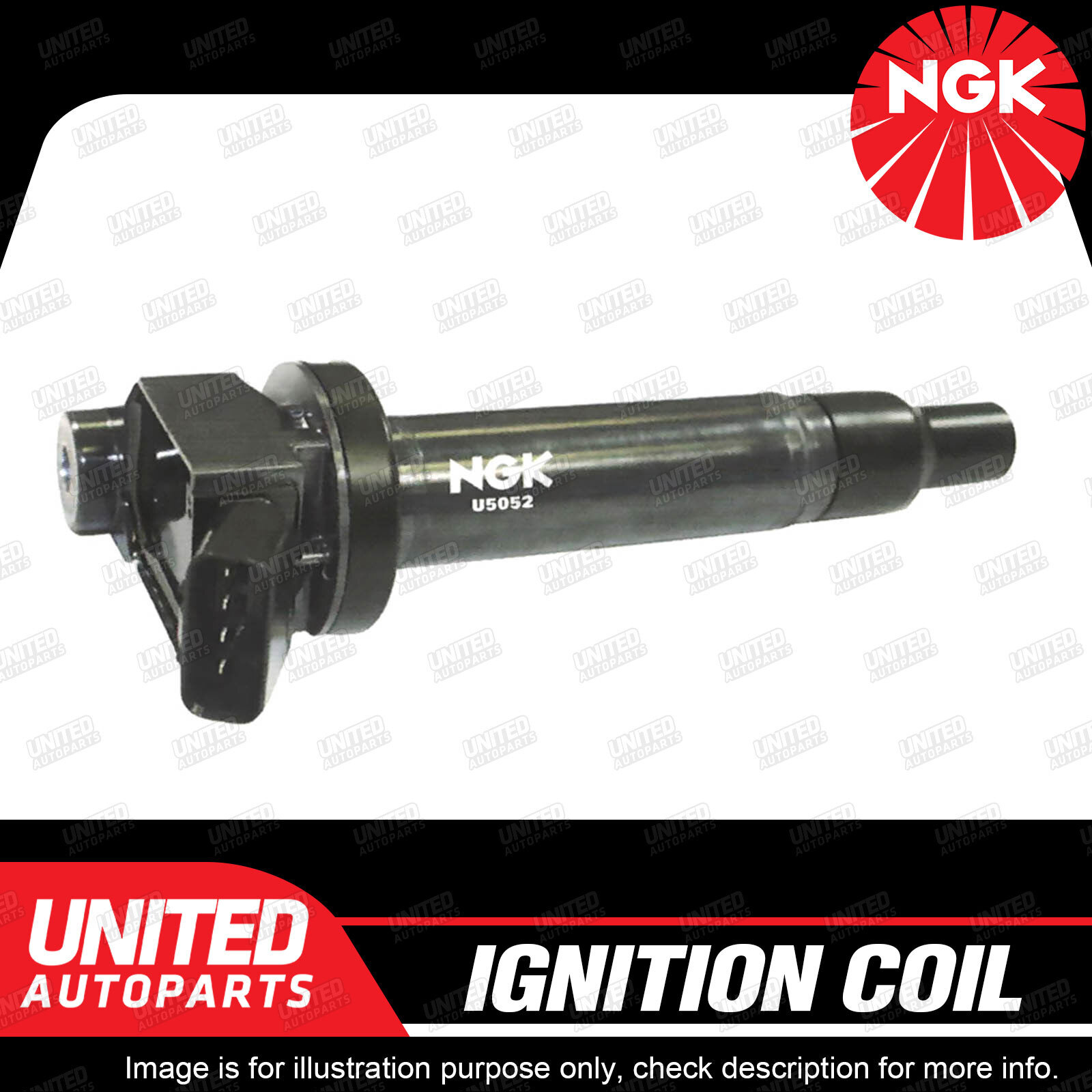 NGK Ignition Coil for Toyota Anensis ACM20R ACM21R Camry ACV36R AHV40R ...