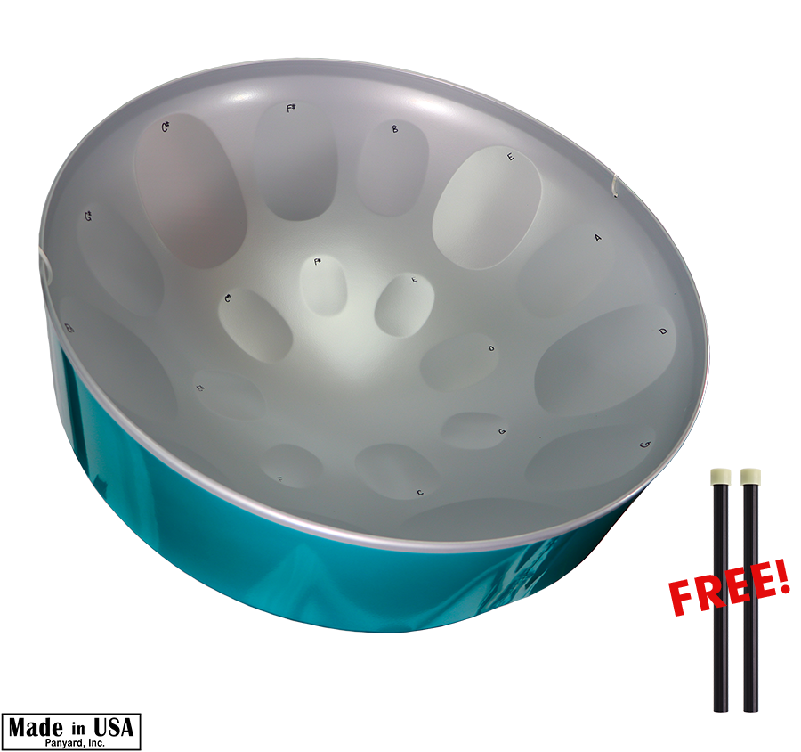 Panyard C-20 Lead Steel Pan - Multiple Options - Stand, Mallets, Case ...