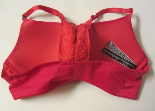 VICTORIA'S SECRET SET, SO OBSESSED RACERBACK PUSH-UP BRA, RED, 34C ...
