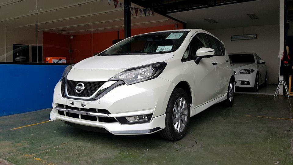 2017-2019 Nissan Note Front Lip Aero Body Kit Painted fits for Nissan ...