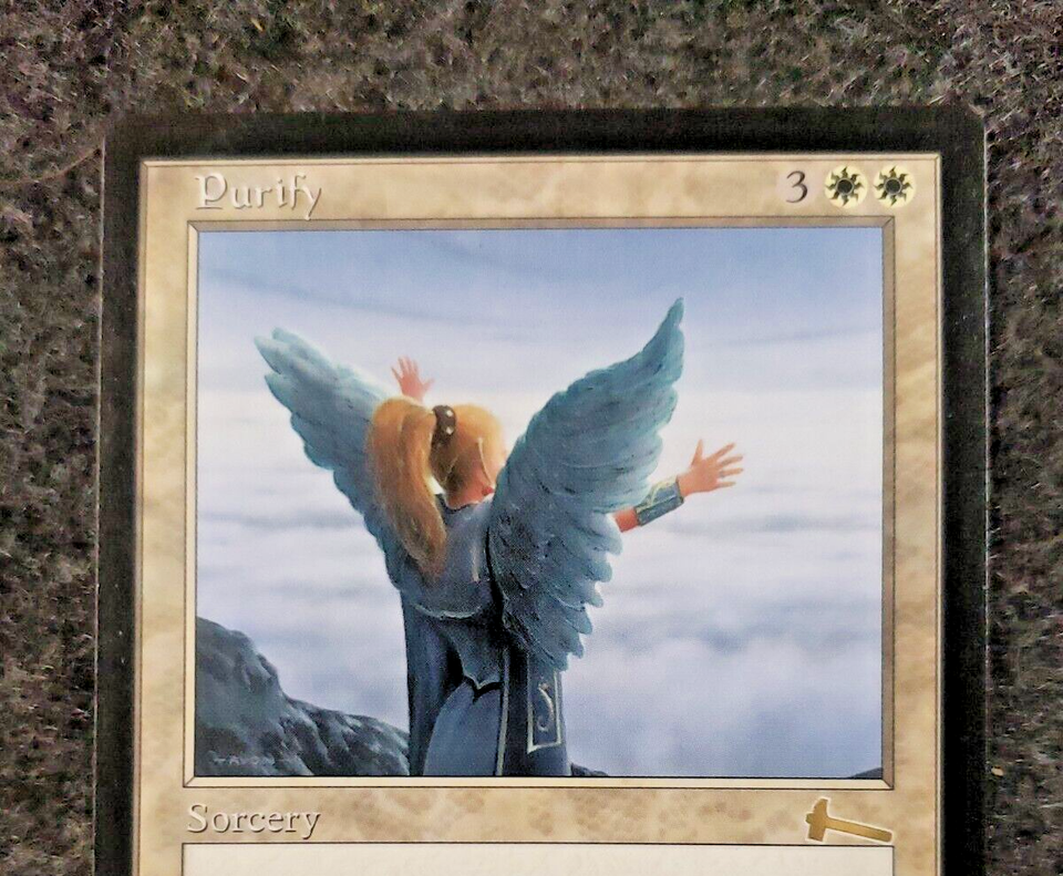Purify - NM NEVER PLAYED English MTG Urza's Legacy WHITE SORCERY CARD ...