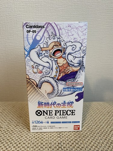 One Piece Card Game Booster Box OP-05 Japanese Awakening of New Era ...