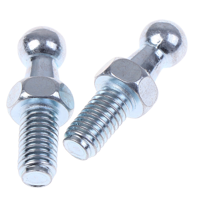 2Pcs M8 10mm Boot Bonnet Gas Strut End Fitting Ball Pin Joint Multi Fit ...