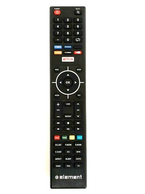 Original Element TV Remote Control E4ST4316H , E4SFT551 , E4SFC651 ...
