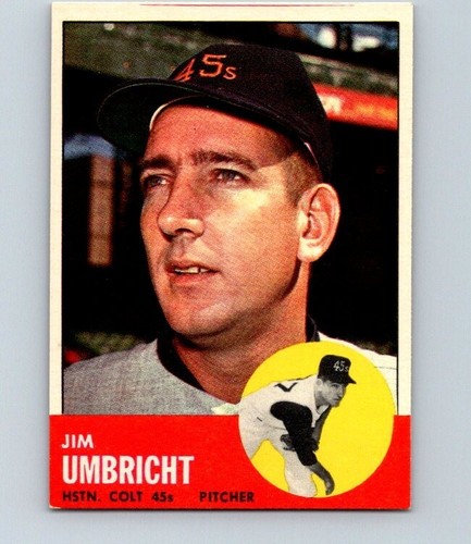 1963 TOPPS BASEBALL #99 JIM UMBRICHT NRMT KV | eBay