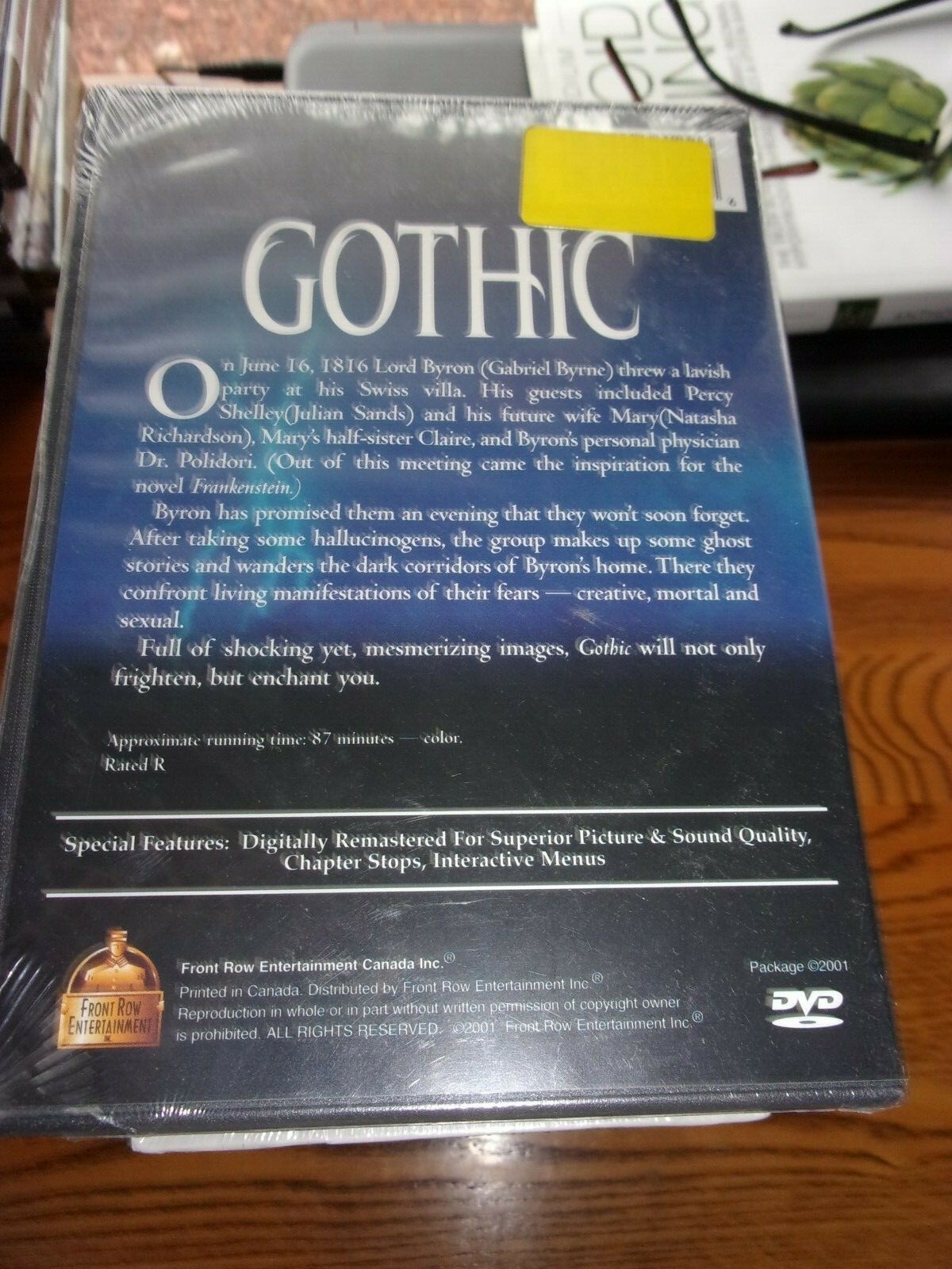 GOTHIC DVD NEW/SEALED!! | eBay
