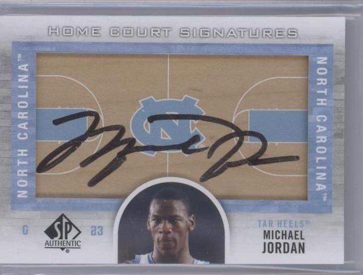 2012-13 SP Authentic - Home Court Signatures Michael Jordan #HC-JO ...