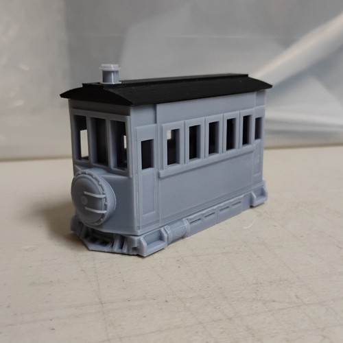 On18 12ft STEAM PASSENGER TRAM kit for the Kato 11-109 chassis. RESIN ...