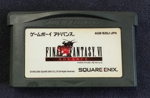 Square Enix GBA Soft Final Fantasy VI Used | eBay