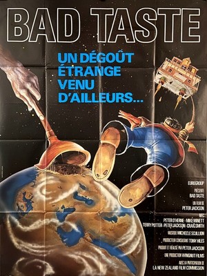 BAD TASTE Peter Jackson 1987 FRENCH POSTER 47x63 | eBay