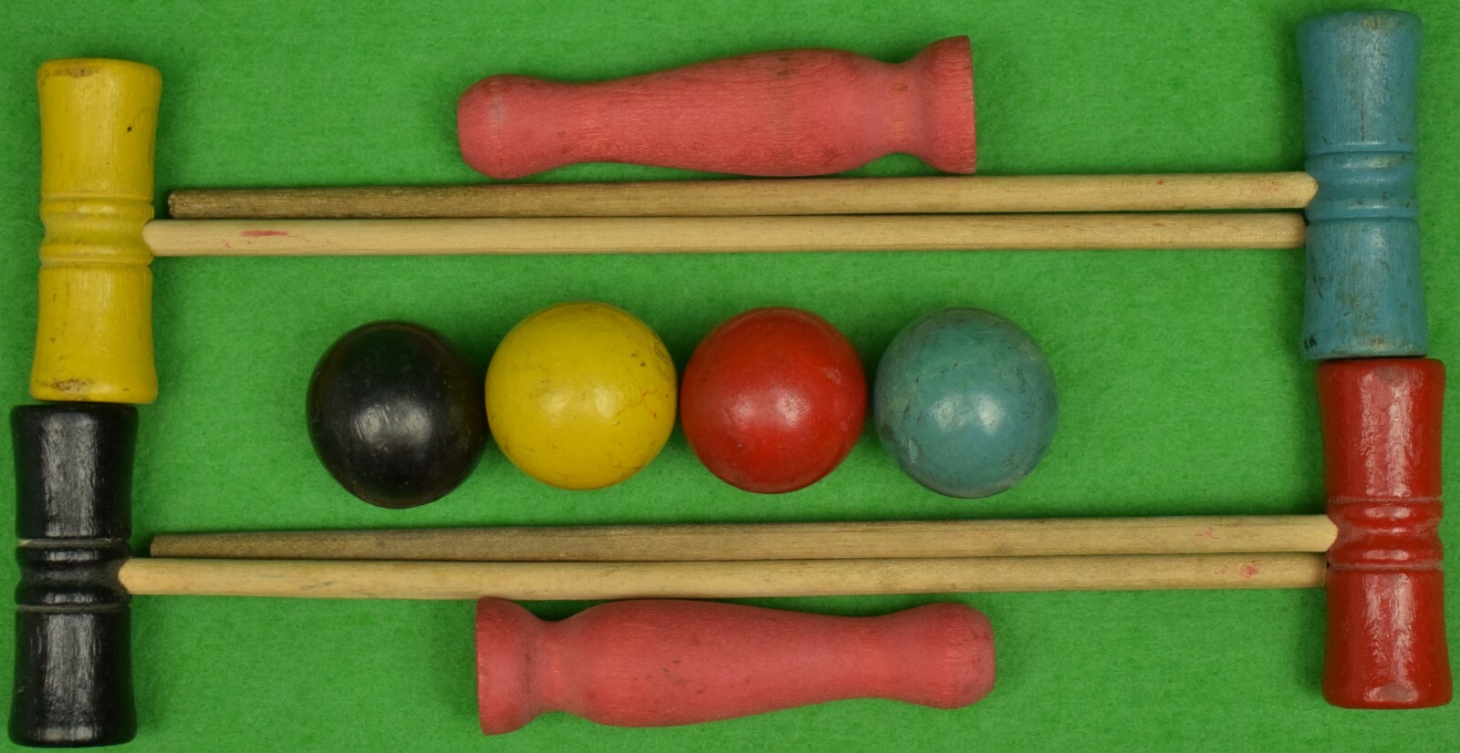 Table Croquet c1928 Boxed Game Set | eBay