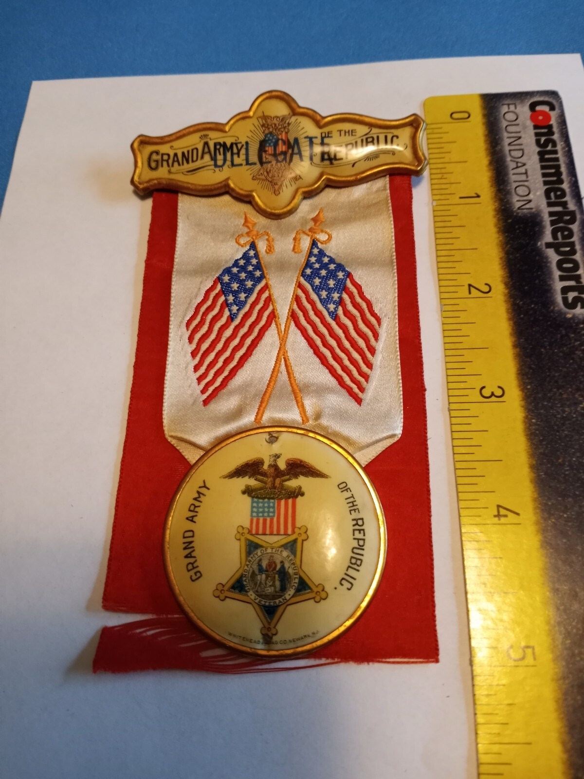 Generic GAR top & ribbon partial from badge | eBay