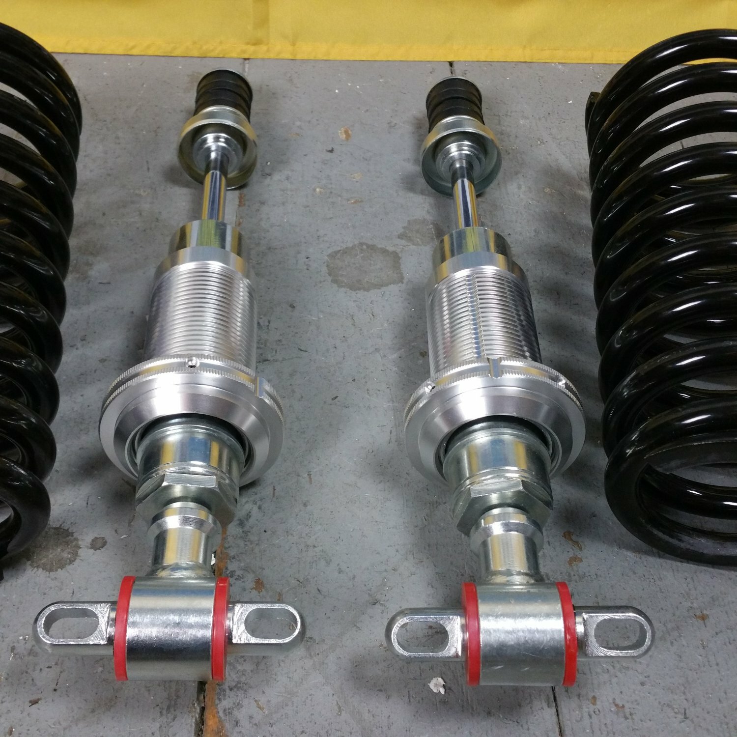 Front Coil Over Shocks 1970-81 Camaro Firebird 500lbs SBC Spring OE ...