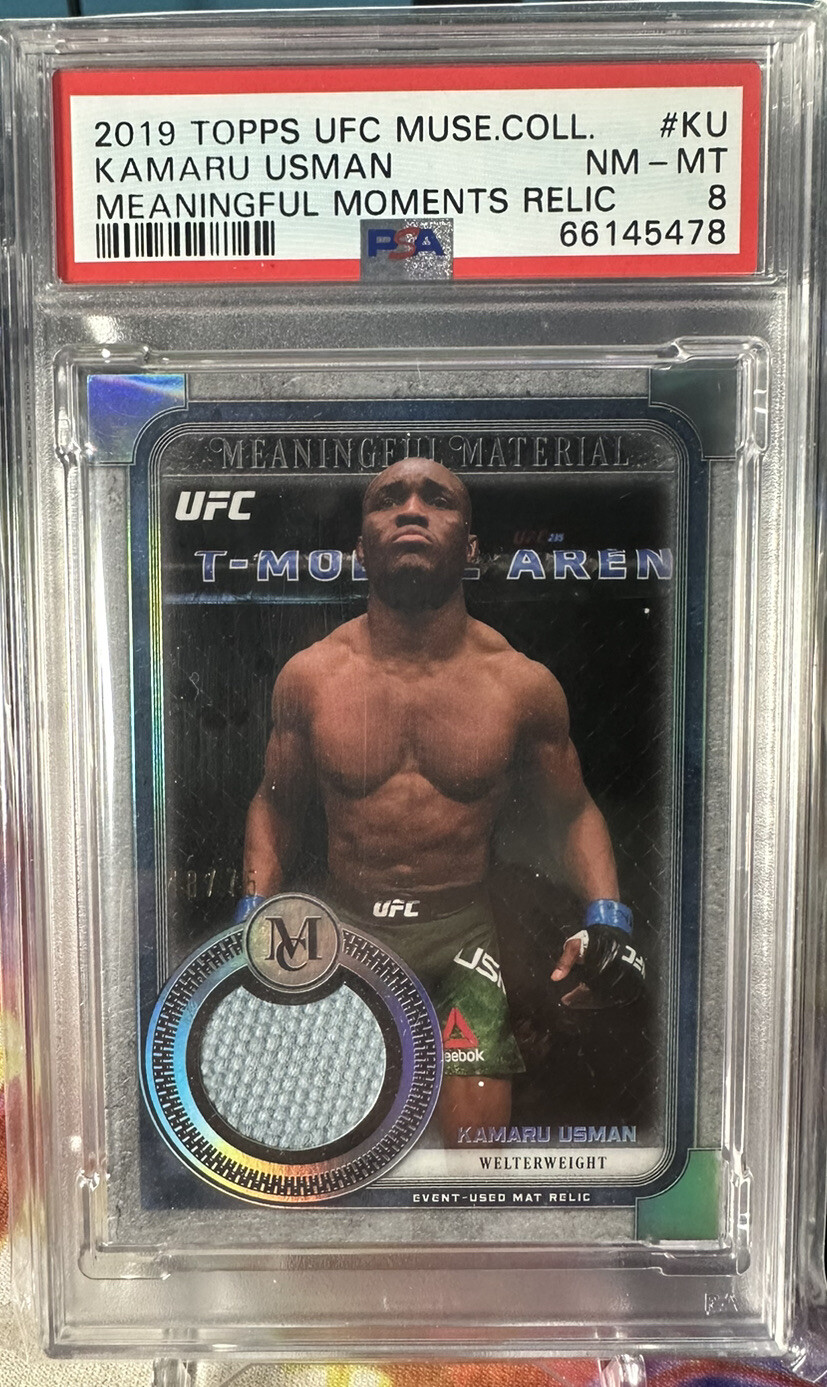 2019 Topps Museum Collection - Meaningful Moments Relics #MMR-KU Kamaru ...