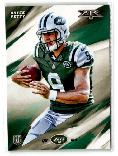 Bryce Petty New York Jets 2015 Topps Fire Rookies #35 | eBay