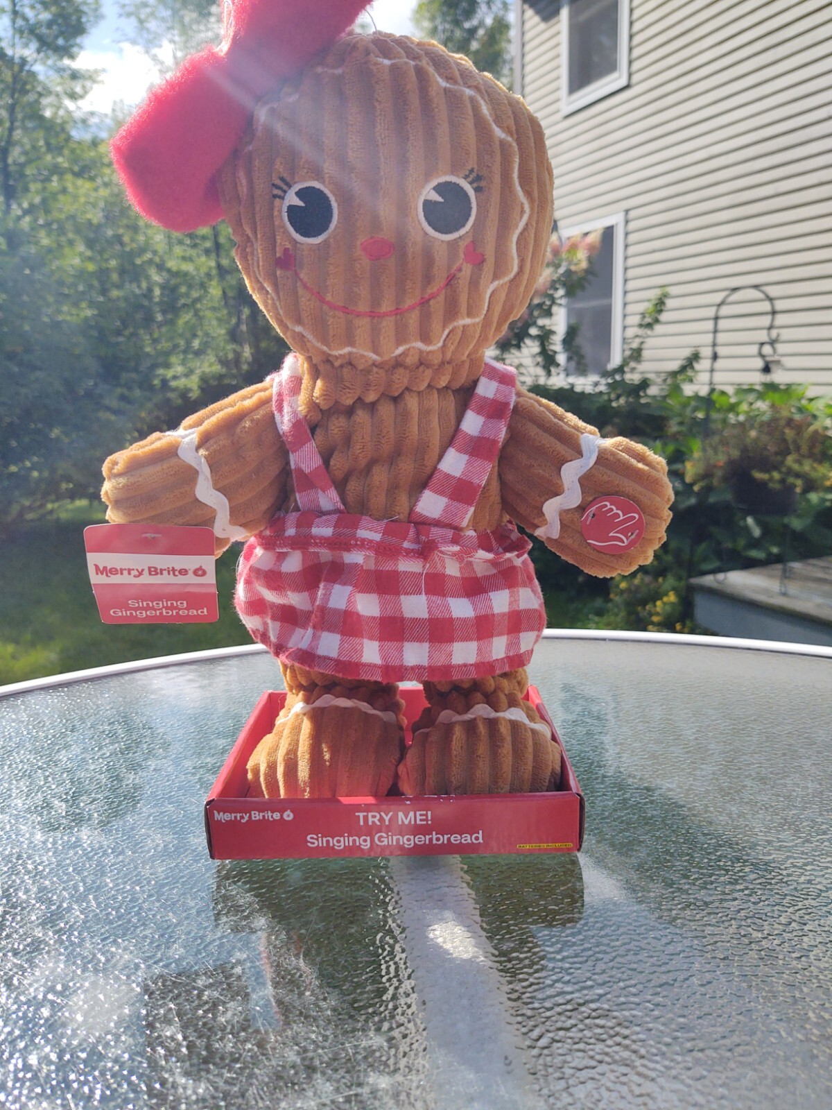 Singing Gingerbread Merry Brite, Works | eBay