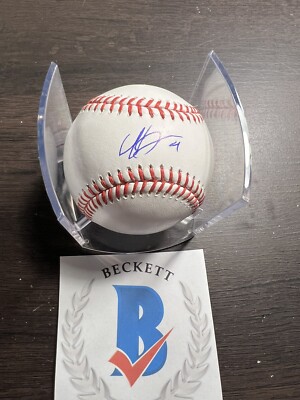 hunter greene reds signed autographed romlb baseball BAS COA BJ36660 ...