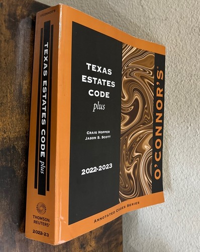 O'Connor's Texas Property Code Plus 2022-2023 Paperback 9781731986306| eBay