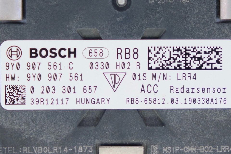 2020-2023 Porsche Cayenne Cruise Control Distance Radar Sensor OEM 9Y0 ...