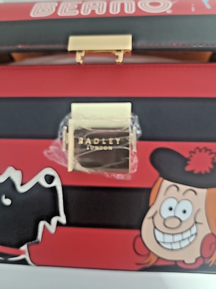 Radley London Beano Minnie Crossbody Satchel Red/Black NWT LE 2023 Sold ...