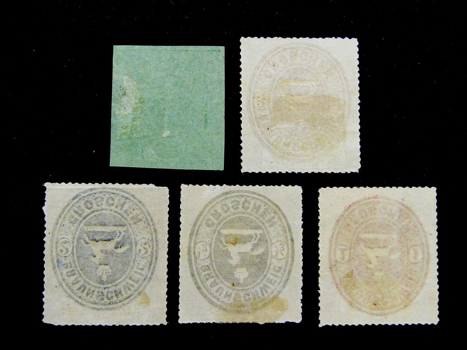 nystamps German States Brunswick Stamp # 6//26 Mint OG H $115 U20y1678 ...