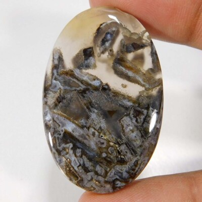 Wholesale 43.80Cts. Natural Amazing Turkish Stick Agate Oval Cabochon ...