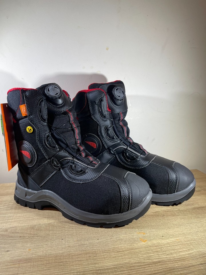Red Wing Shoes King Toe Waterproof Safety Boots Black 3212 Size 9 | eBay