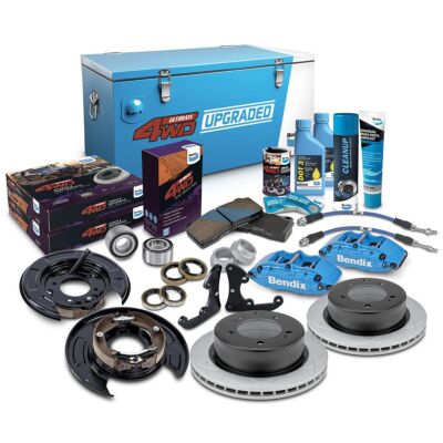 Bendix Ultimate 4x4 Brake Upgrade Kit Rear U4WD-BBUK334R | eBay