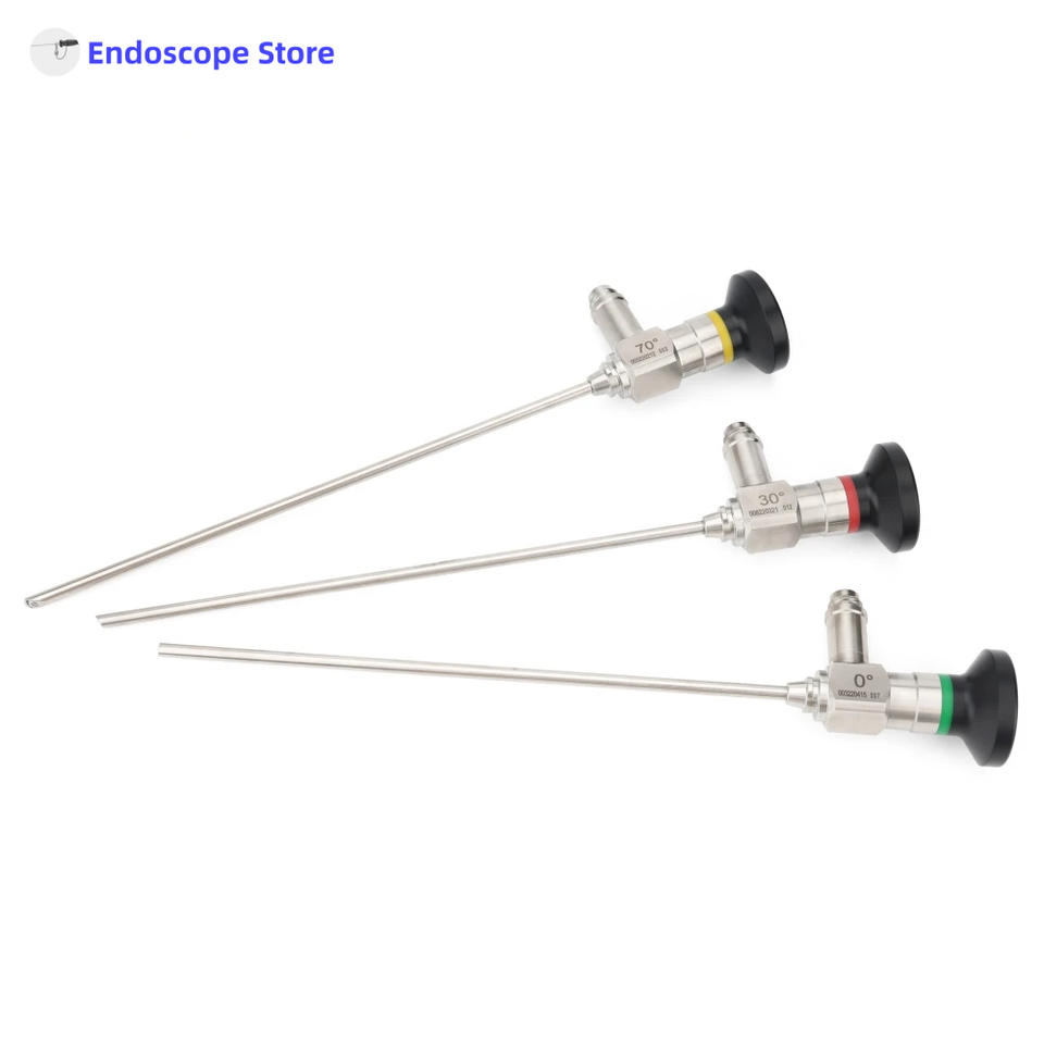 HD Medical Surgical Φ2.9mm Φ4mm 302mm 0° 12° 30° 70° Rigid Endoscope ...