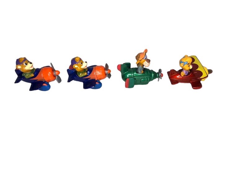 McDonalds Disney Tailspin Set of 4 Die Cast Toy Planes Kit Molly ...