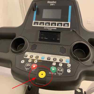 Safety Key Lock Magnet for Reebok GT30 GT40S ZRN2 ZRN3 Treadmill Safety ...