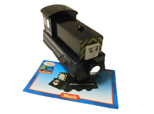 LEARNING CURVE 99024 Thomas & Friends Mavis BLACK Train Wooden Railway ...