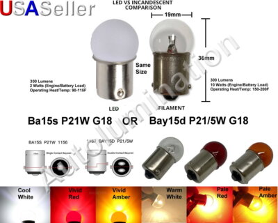 G18 12V 10W 21/5W G6 Ba15s Bay15d Kawasaki Motorcycle LED Tail Lamp ...