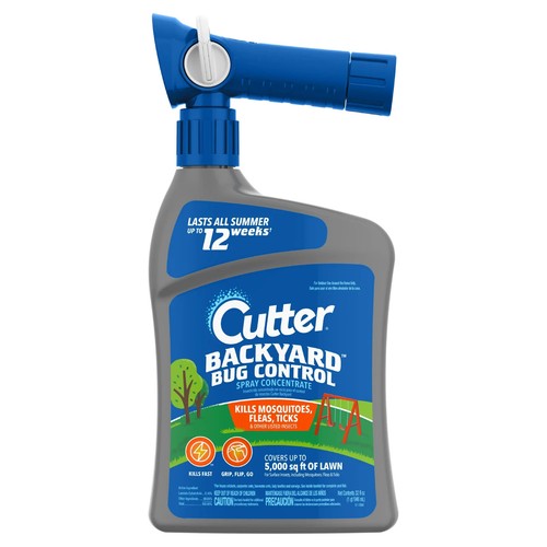 Cutter Backyard Bug Control Spray Concentrate, Fleas,Mosquito Repellent ...