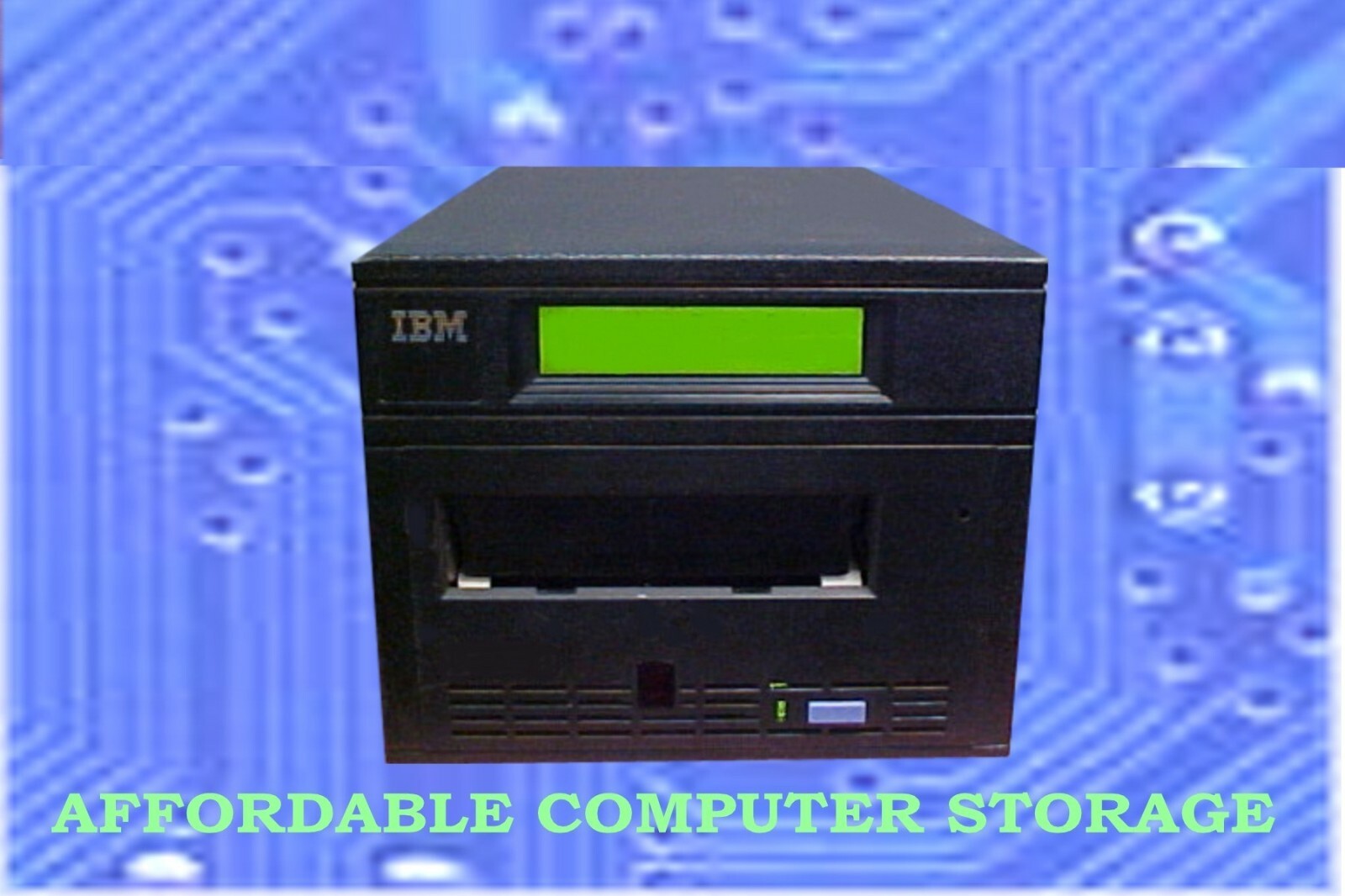 IBM 3580-L13 LTO-1 LVD External Tape Drive 19P5862 19P5928 98-6224-02 ...