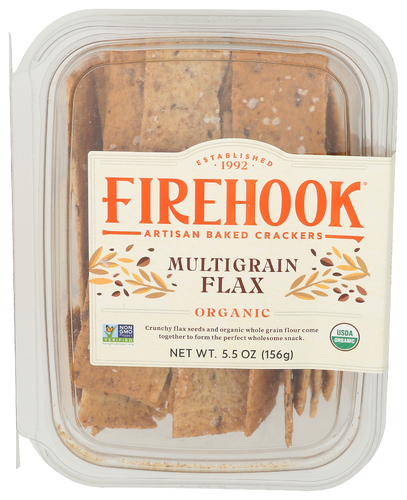 Firehook Cracker Multigrain Flax 5.5 oz (Pack of 8) | eBay