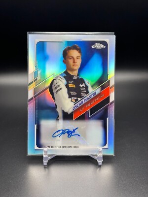 2021 Topps Chrome Formula 1 F1 Oscar Piastri Autograph CA-OP 157/400 | eBay