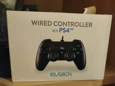 controller ps4 Qubick wired controller nero | eBay