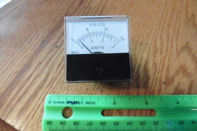 Meter Honeywell MS1T 50 UA CALIBRATED in DBV (decibels) and FM ...