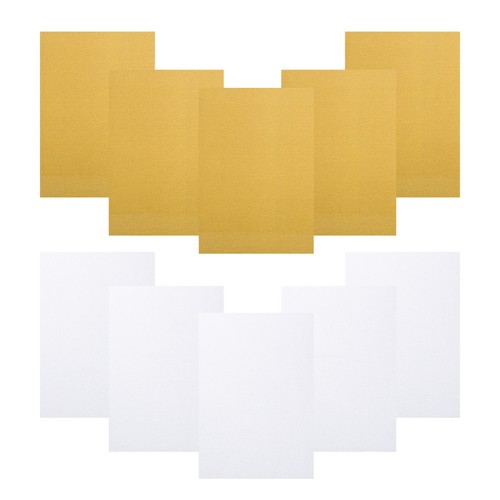 Set of 2 Card Material Shiny Paper for Crafts Glitter Construction ...