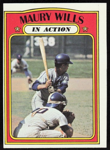 1972 Topps #438 Maury Wills - $1 SHIPPING (JB4) | eBay